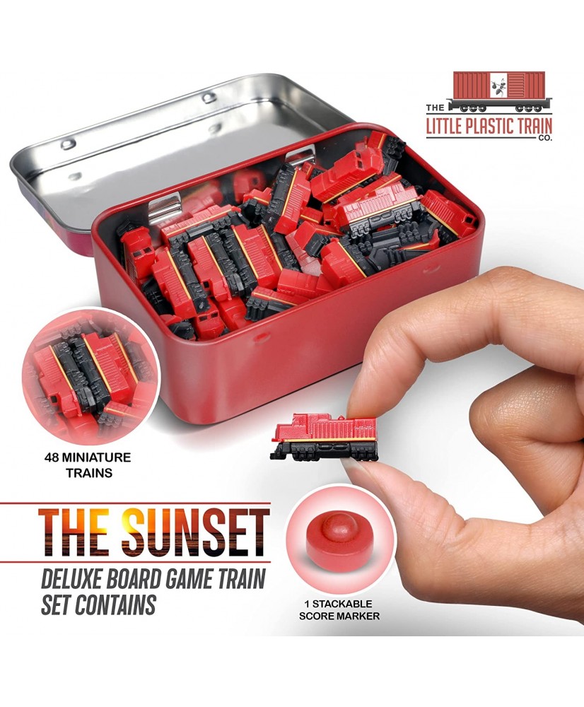 Sunset Deluxe Board Game Train Set