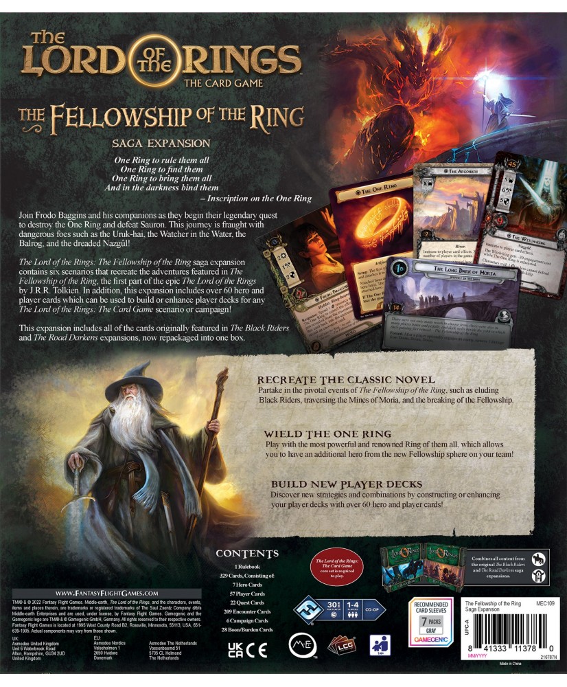 The Lord of the Rings: TCG – The Fellowship of the Ring: Saga Expansion