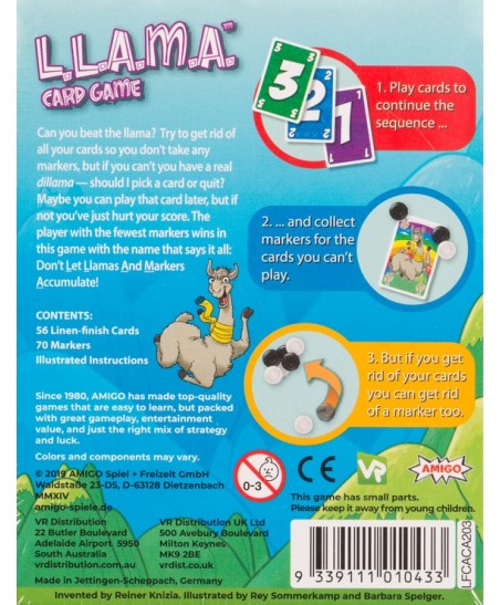 L.L.A.M.A. Card Game (English Edition)