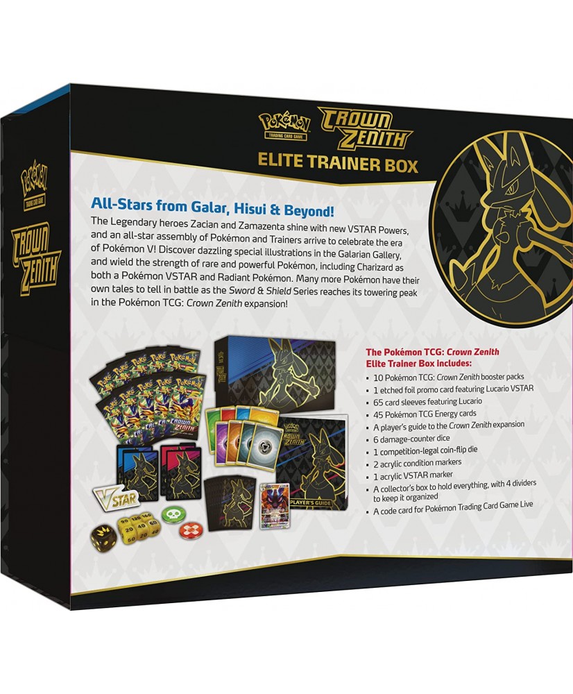 Pokemon TCG: Crown Zenith Elite Trainer Box