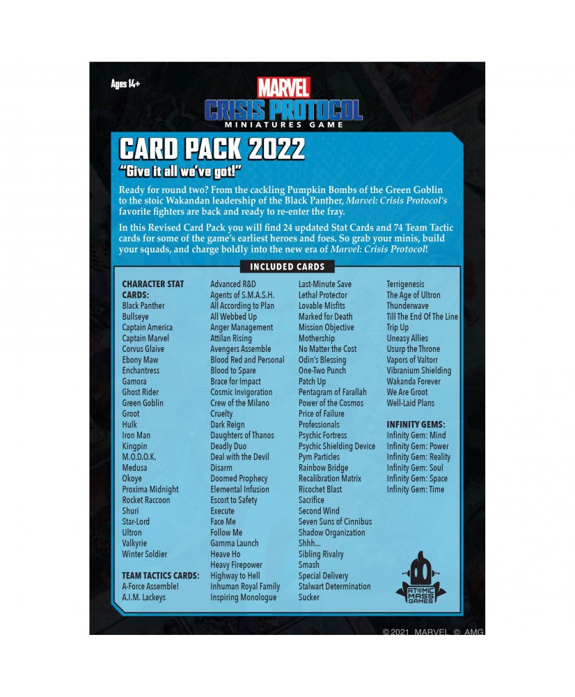 Marvel: Crisis Protocol – Card Pack 2022