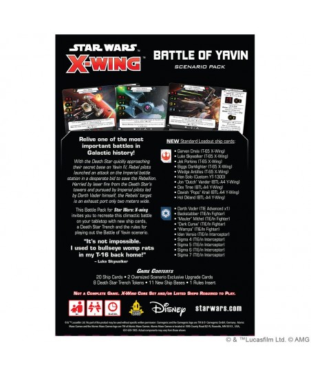 Star Wars: X-Wing (Second Edition) – Battle of Yavin Scenario Pack