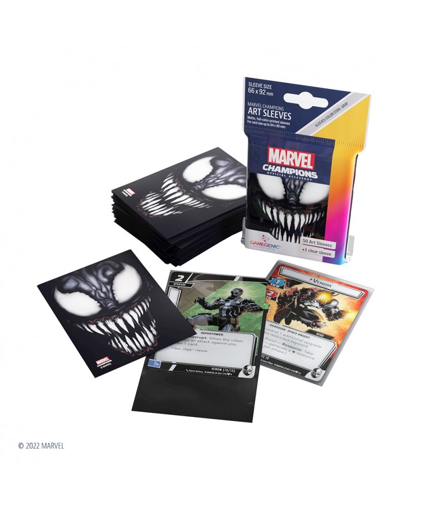 MARVEL: CHAMPIONS ART SLEEVES – VENOM
