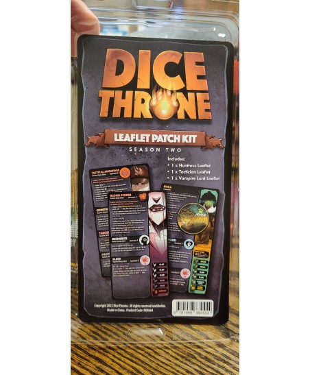 Dice Throne Season Two: Leaflet Patch Kit