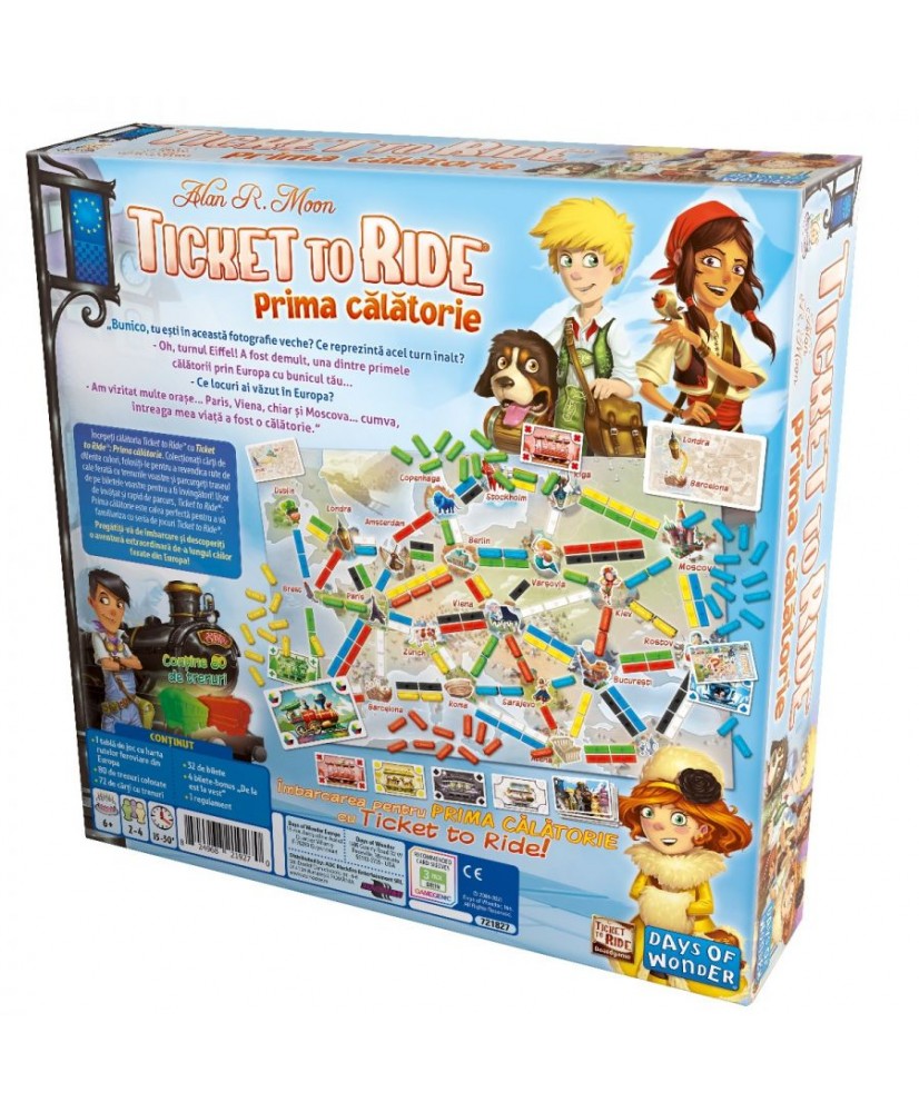 Ticket to Ride: Prima Calatorie (Europa)