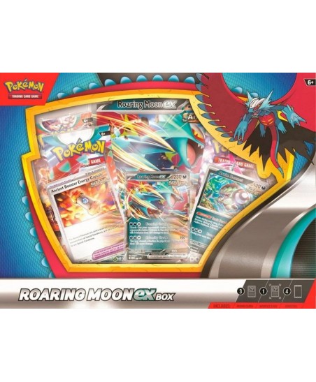 Pokemon TCG: Roaring Moon ex Box
