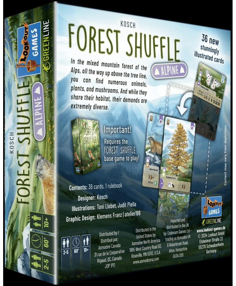 Forest Shuffle: Alpine Expansion