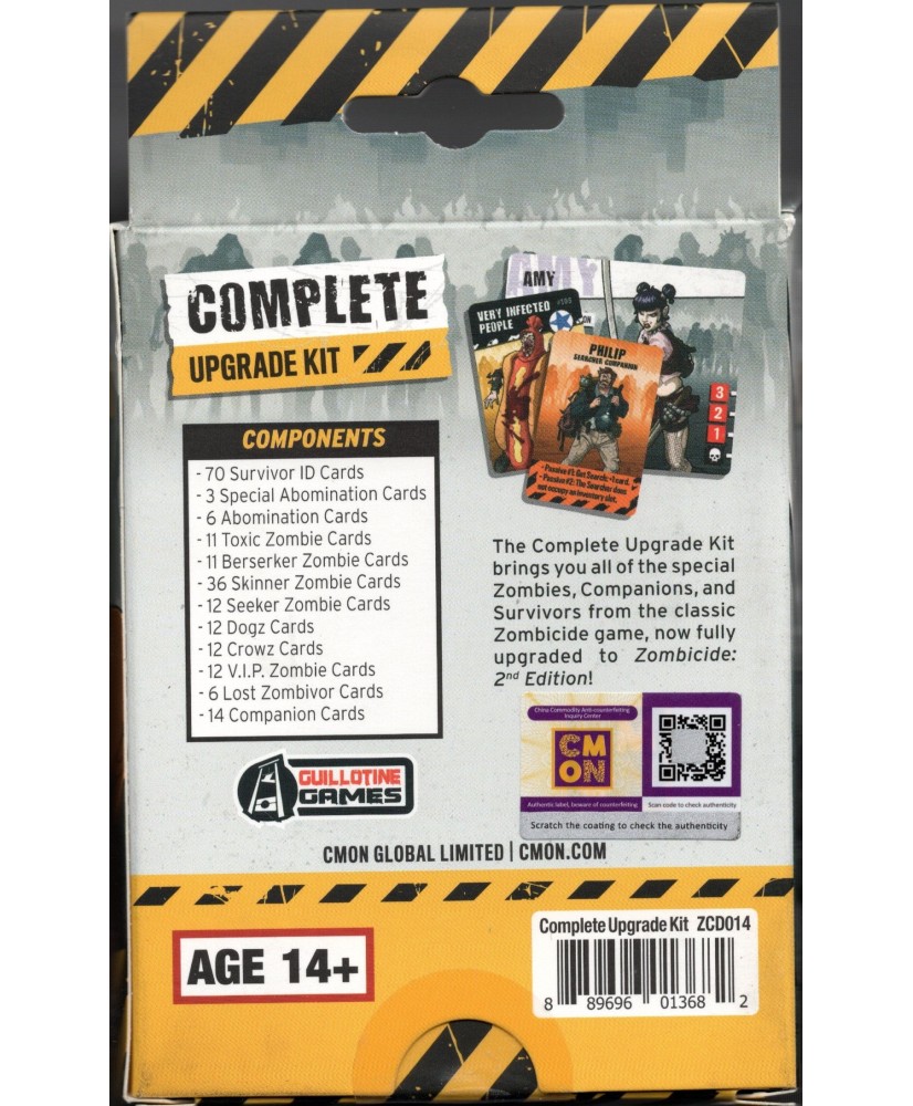 Zombicide (2nd Edition): Complete Upgrade Kit