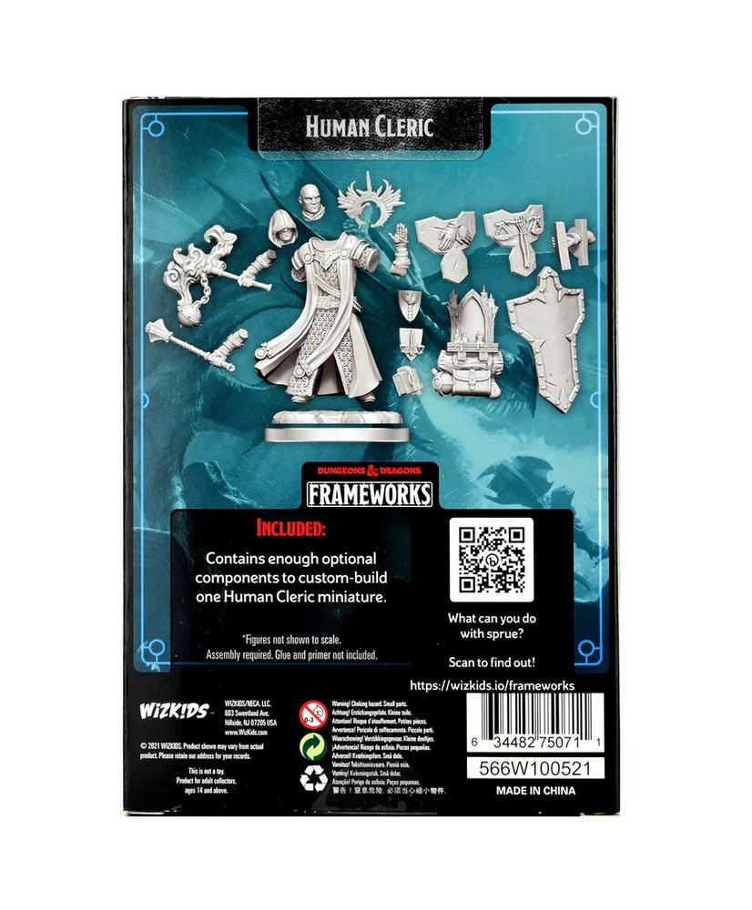 D&D Nolzur's Marvelous Miniatures: Human Cleric Male