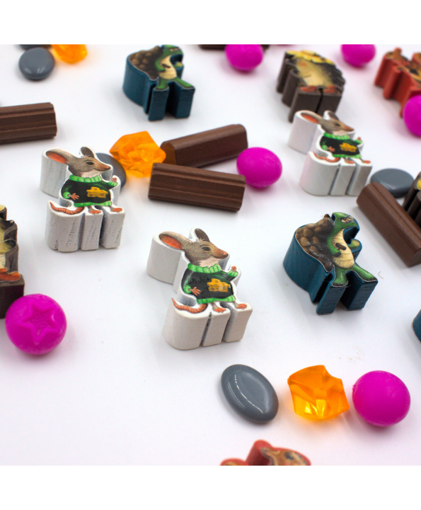 Meeple Sticker Set: Everdell Base game