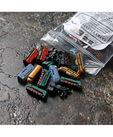 Deluxe Board Game Train Set: Extra Engines Pack