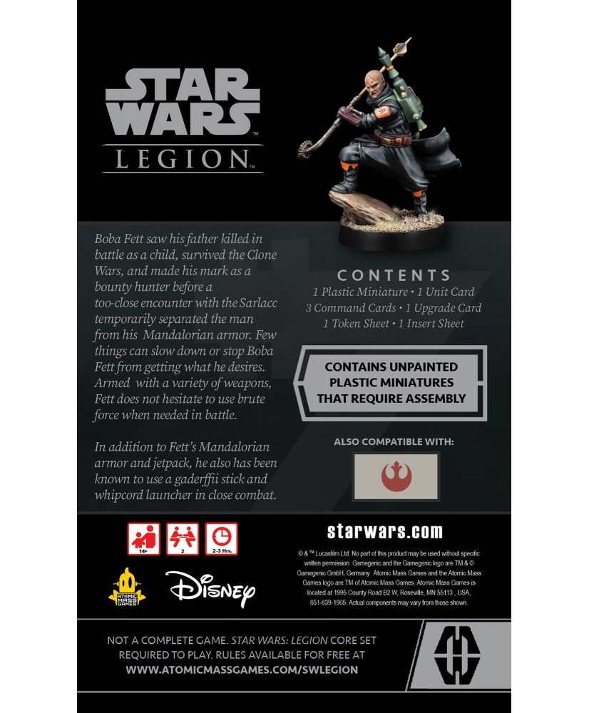Star Wars: Legion – Boba Fett (Daimyo) Operative Expansion