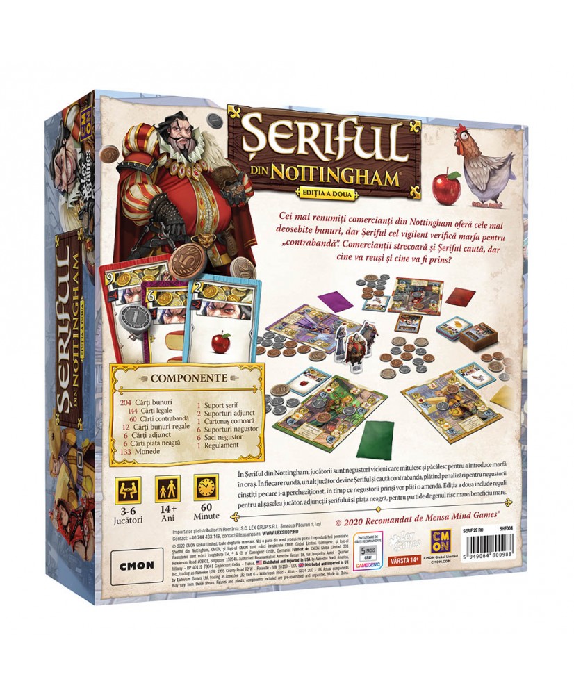 Seriful din Nottingham (Editia a doua in limba romana)