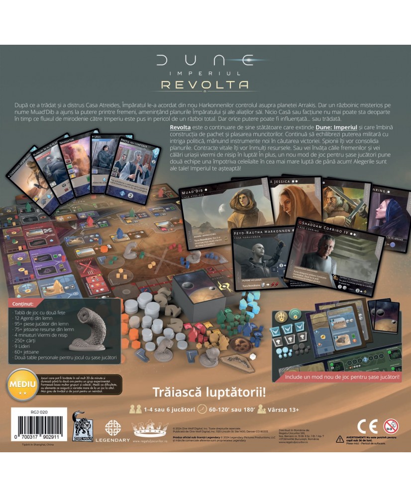Dune: Imperium – Uprising (Romanian Edition) + Promo