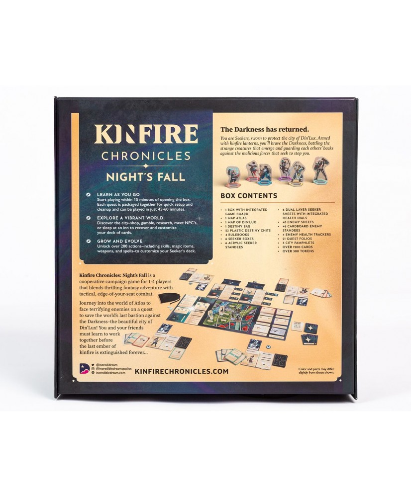 Kinfire Chronicles: Night's Fall (Kickstarter English Edition)