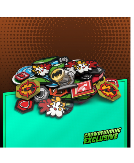 DC Super Heroes United Plastic Tokens - Extras