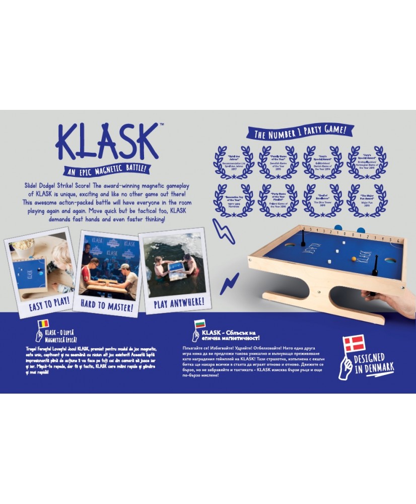 KLASK (Romanian-Bulgarian-English Edition)
