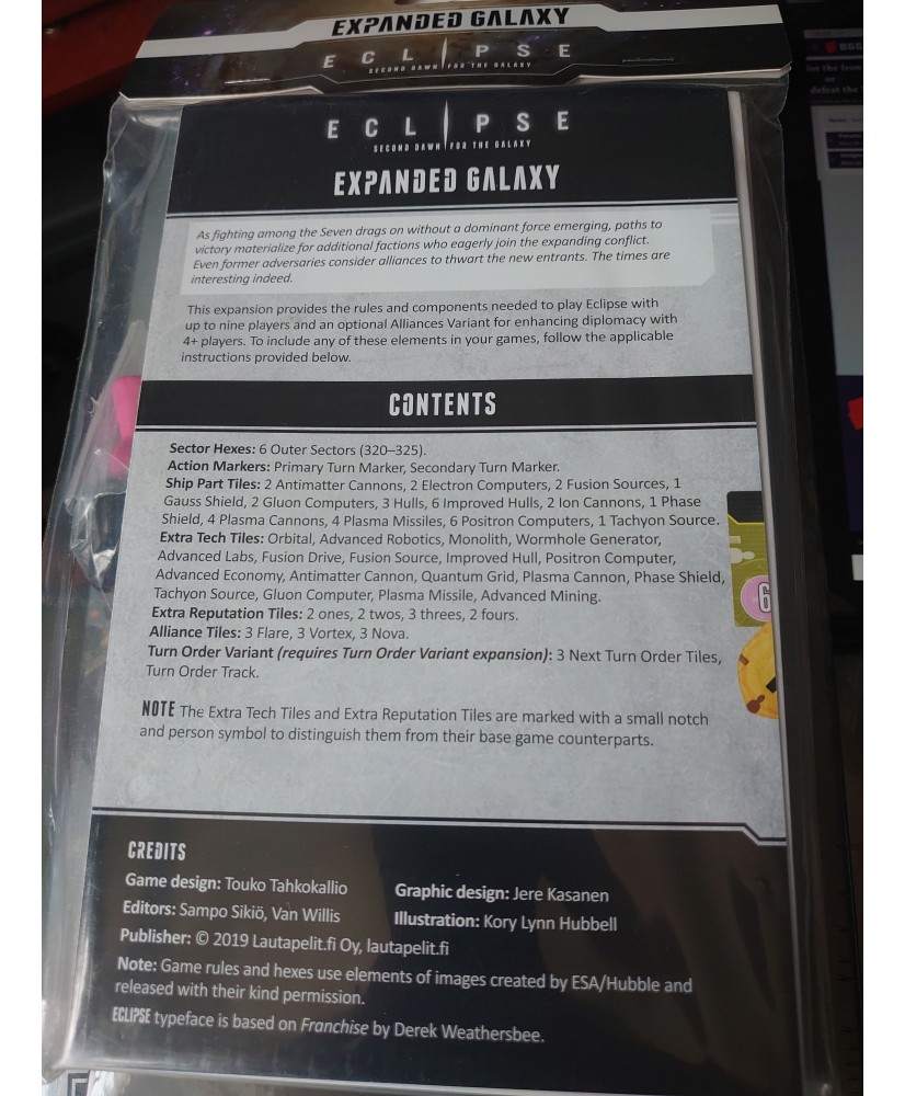 Eclipse: Second Dawn for the Galaxy – Expanded Galaxy