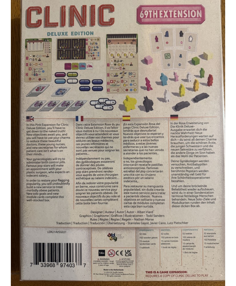 Clinic: Deluxe Edition – 69th Pink Extension (English Edition)