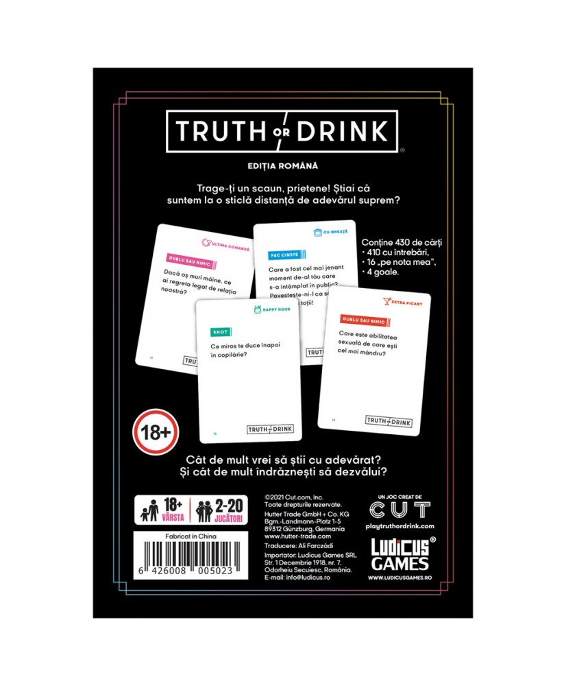 Truth or Drink (Romanian Edition)