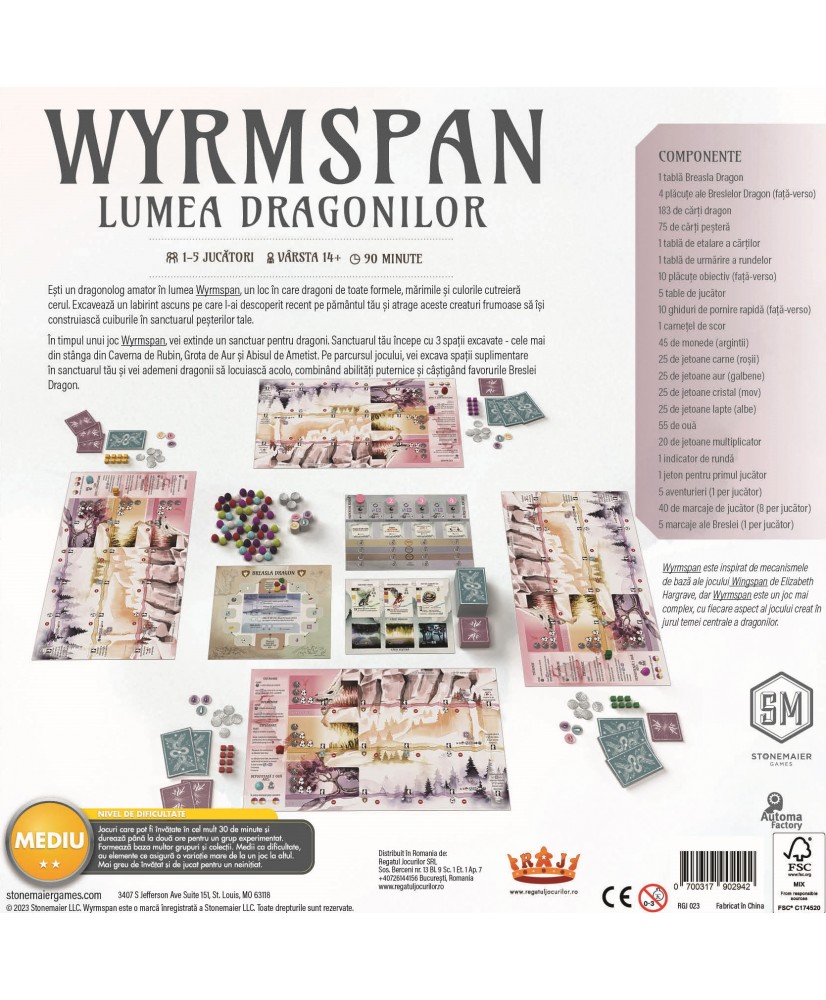 Wyrmspan (Romanian Edition)