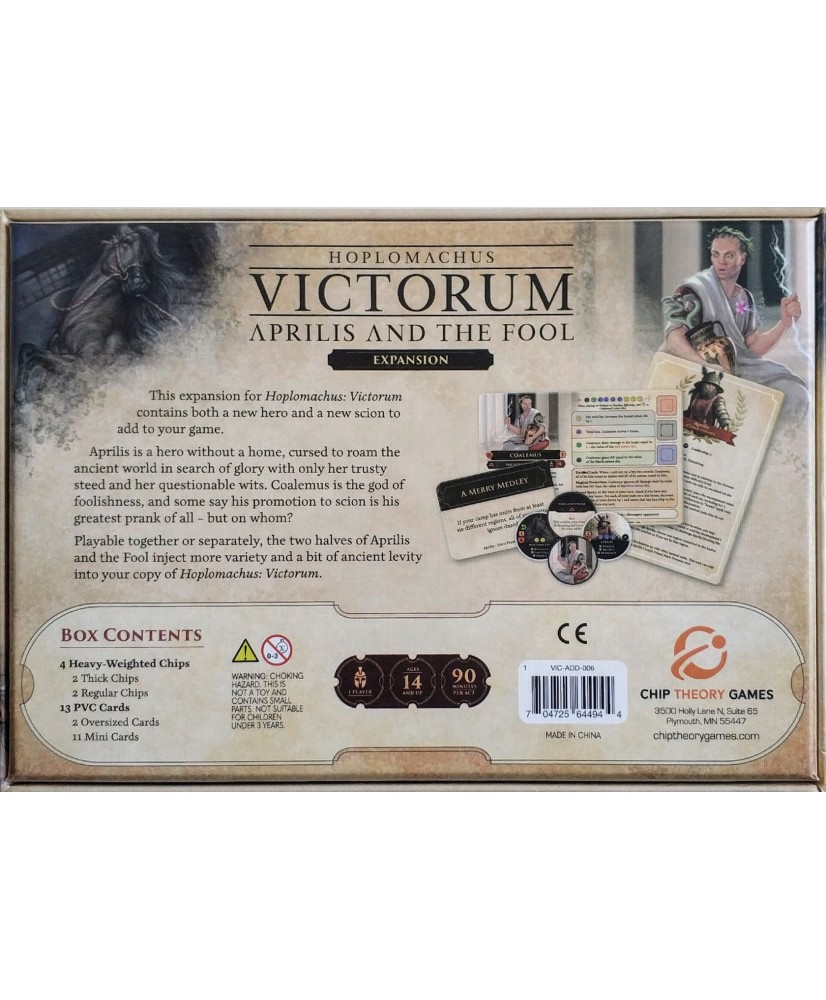 Hoplomachus: Victorum – Aprilis and the Fool (English Edition)