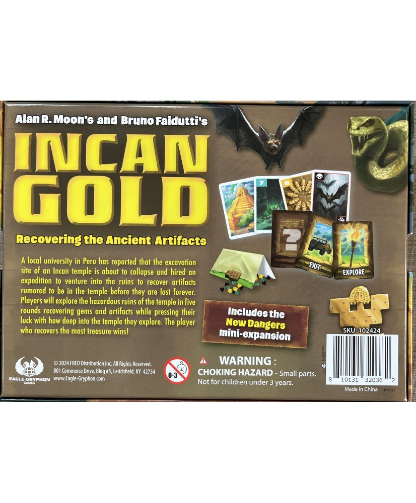 Incan Gold (2024 English Edition)