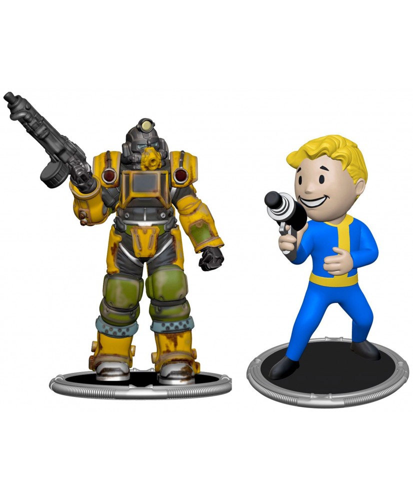 Fallout Mini 2-Pack Set A Excavator - Vault Boy (Gun) 7 cm