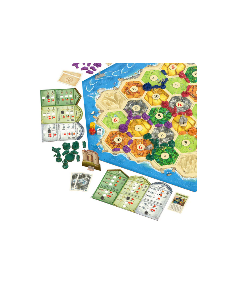 Colonistii din Catan - Orase si Cavaleri (5-6 2025 Romanian Edition)
