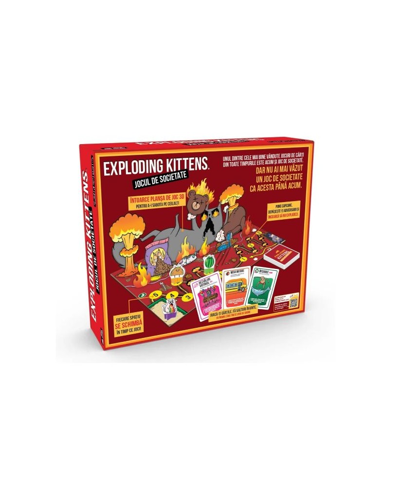 Exploding Kittens: The Board Game (Romanian Edition)