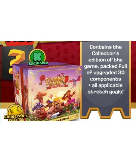 Clash of Clans: The Epic Raid (Kickstarter Fireball Flex Tier English ...