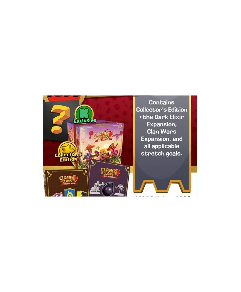 Clash of Clans: The Epic Raid (Kickstarter So Much Armor Tier English ...