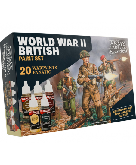 The Army Painter - Historical: WWII British Paint Set