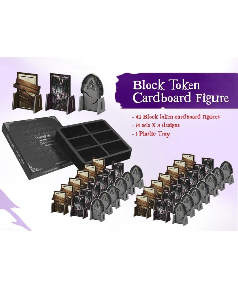 Terrorscape: Block Token Cardboard Figures