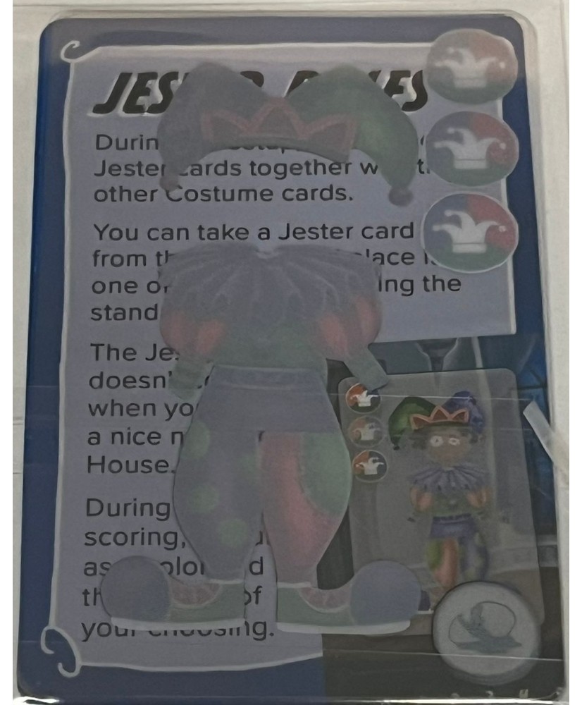 Tricky Treats: Jester Costume Cards