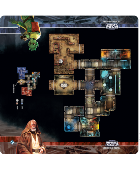 Star Wars: Imperial Assault – Anchorhead Cantina Skirmish Map