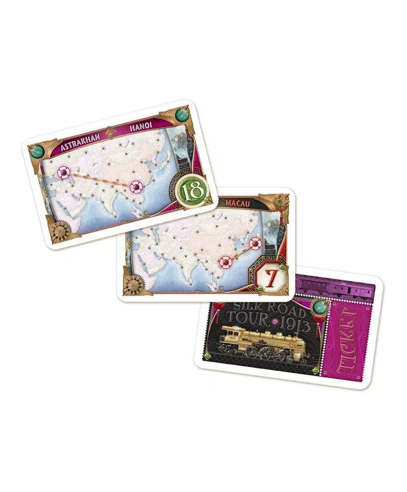 Ticket to Ride Map Collection 1: Asia + Legendary Asia