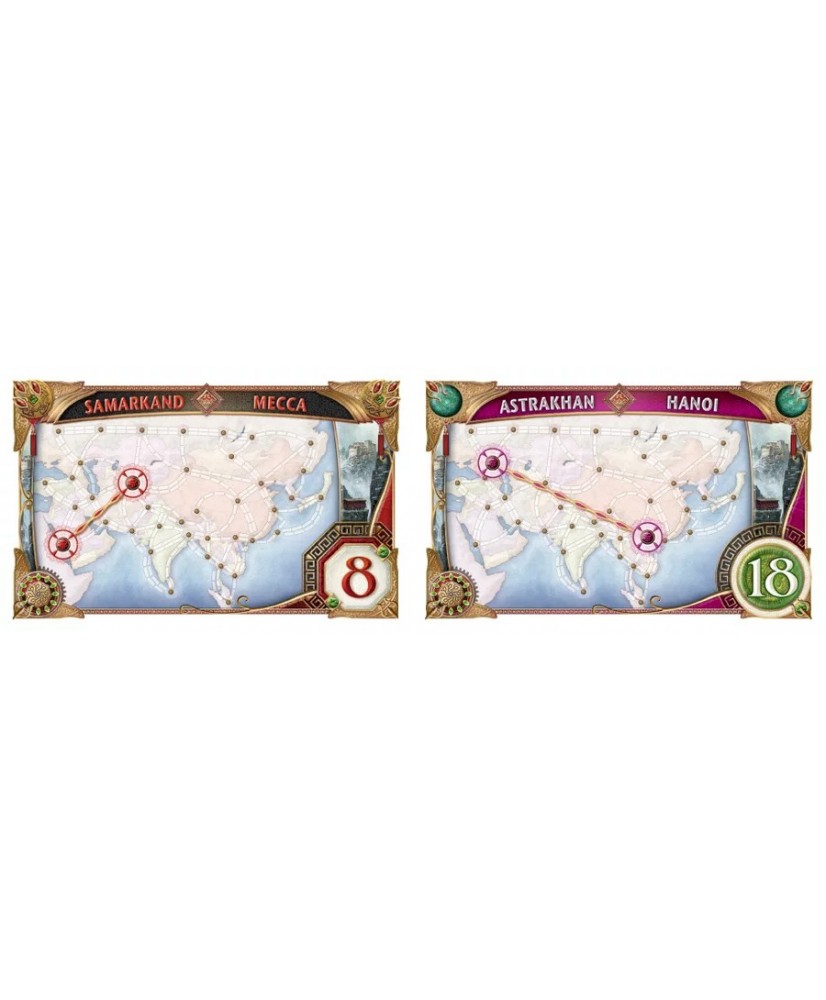 Ticket to Ride Map Collection 1: Asia + Legendary Asia
