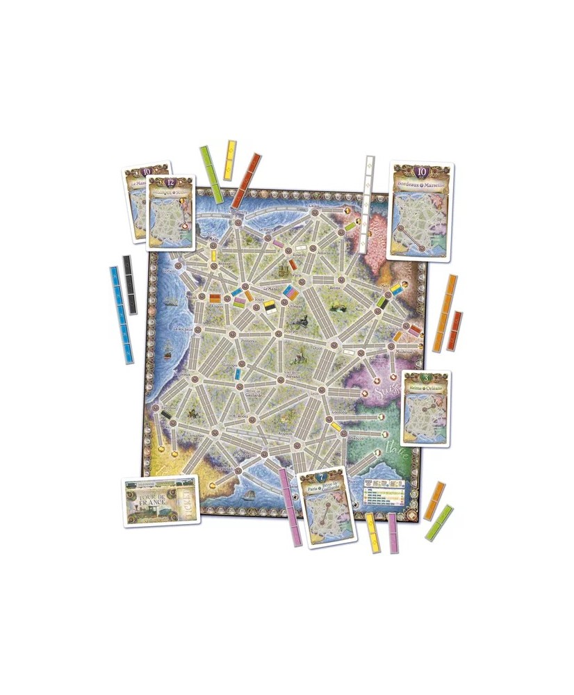 Ticket to Ride Map Collection: Volume 6 – France & Old West