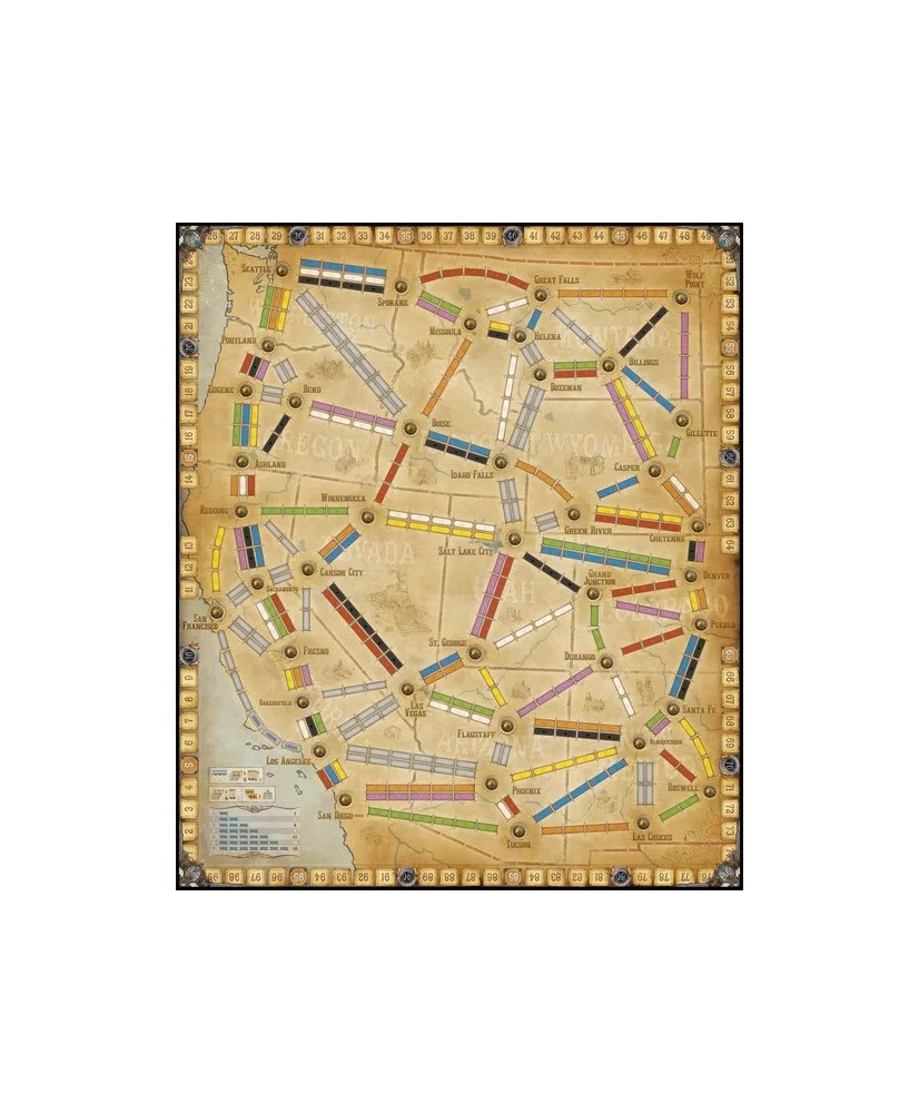 Ticket to Ride Map Collection: Volume 6 – France & Old West