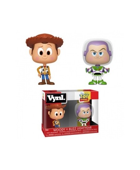Funko VYNL 2-Pack Toy Story - Woody and Buzz Vinyl Figures