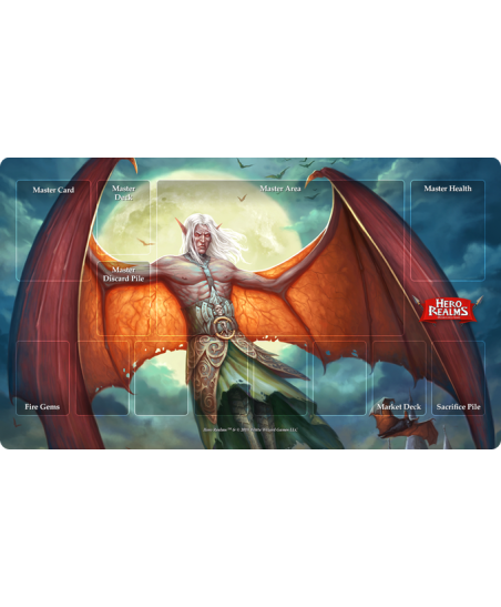 Hero Realms: Keening Bat Playmat