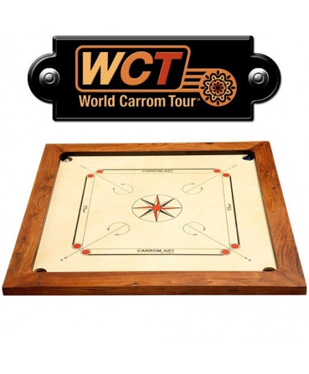 World Carrom Tour Champion 85 x 85 cm (Ellora Model)