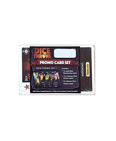 Dice Throne: Season Two Promo Card Set