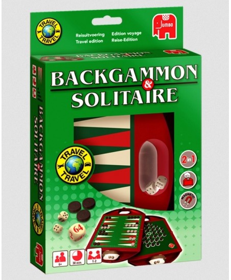 Table & Solitaire (2 in 1): Travel Edition